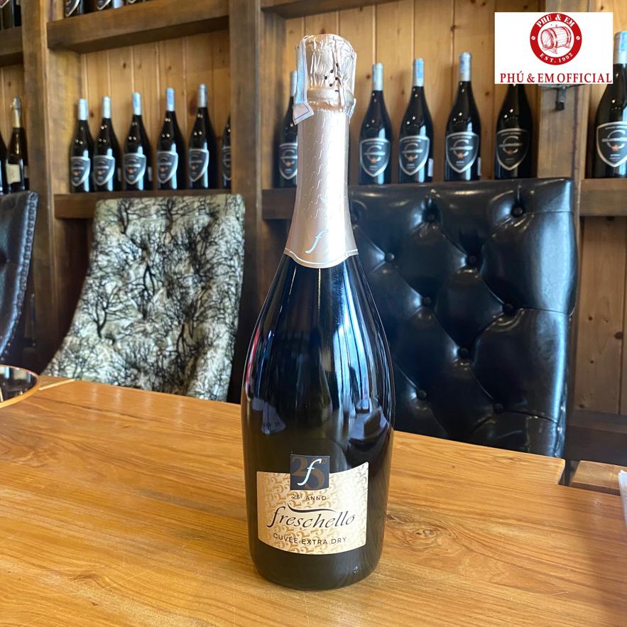 Rượu Vang Nổ Ý Freschello Extra Dry – PHU EM FOOD & WINE