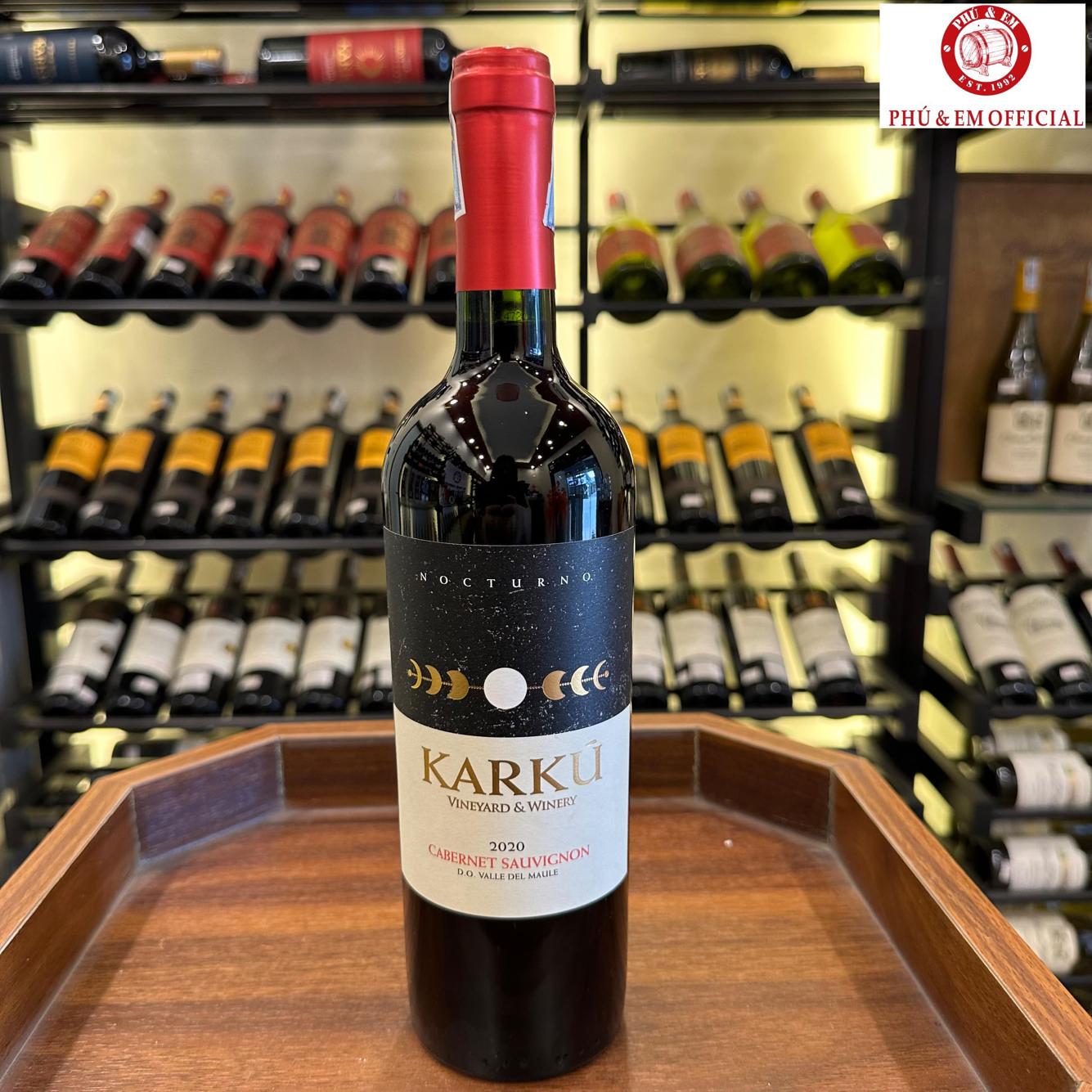 Rượu Vang Đỏ Chile Karku Cabernet Sauvignon – PHU EM FOOD & WINE