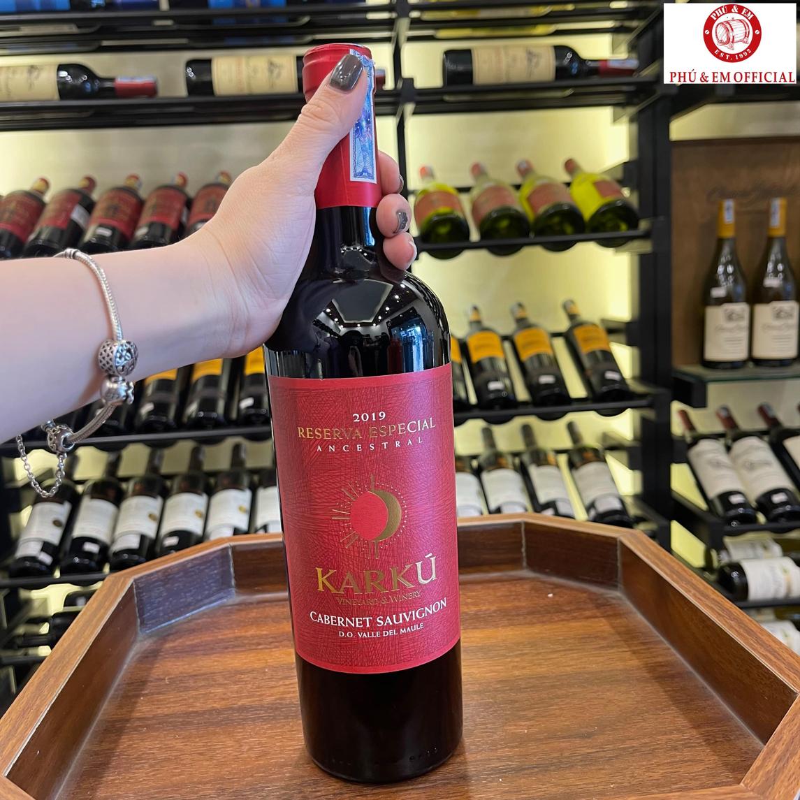 Rượu Vang Đỏ Chile Karku Reserva Especial Cabernet Sauvignon – PHU EM ...