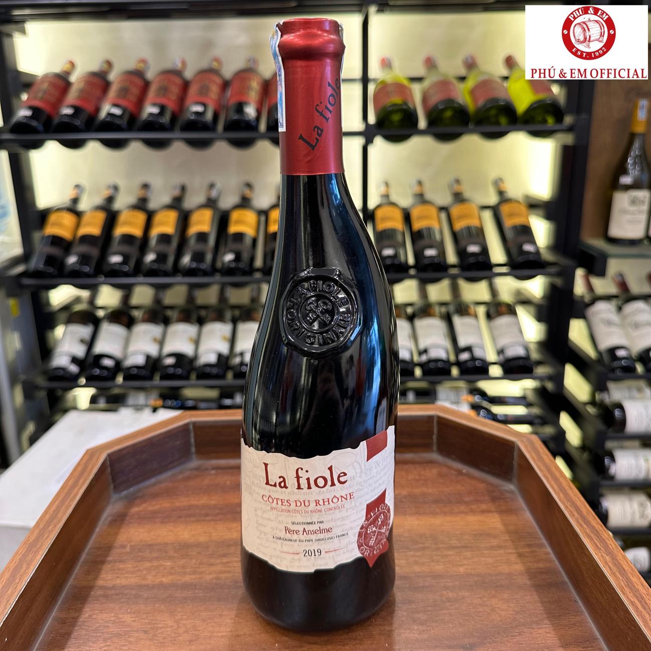 Rượu Vang Đỏ Pháp La Fiole (Special Bottle) – PHU EM FOOD & WINE