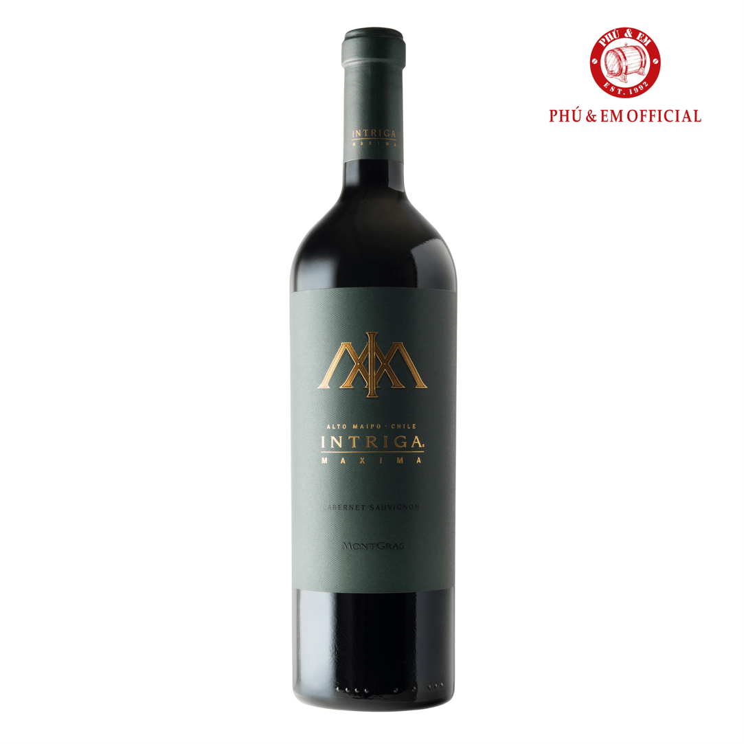 Rượu Vang Đỏ Chile MontGras Intriga Maxima Cabernet Sauvignon – PHU EM ...