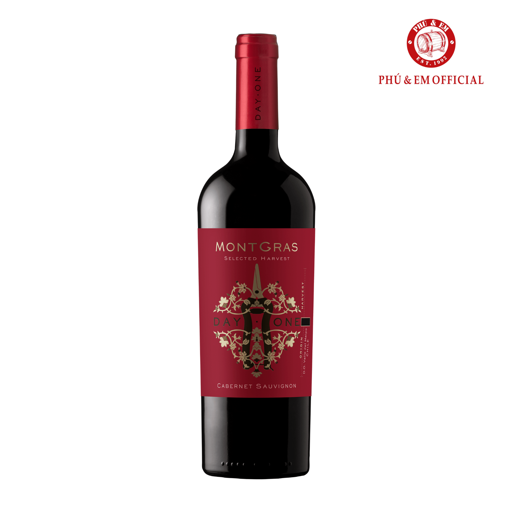 Rượu Vang Đỏ Chile MontGras Day One Cabernet Sauvignon – PHU EM FOOD & WINE