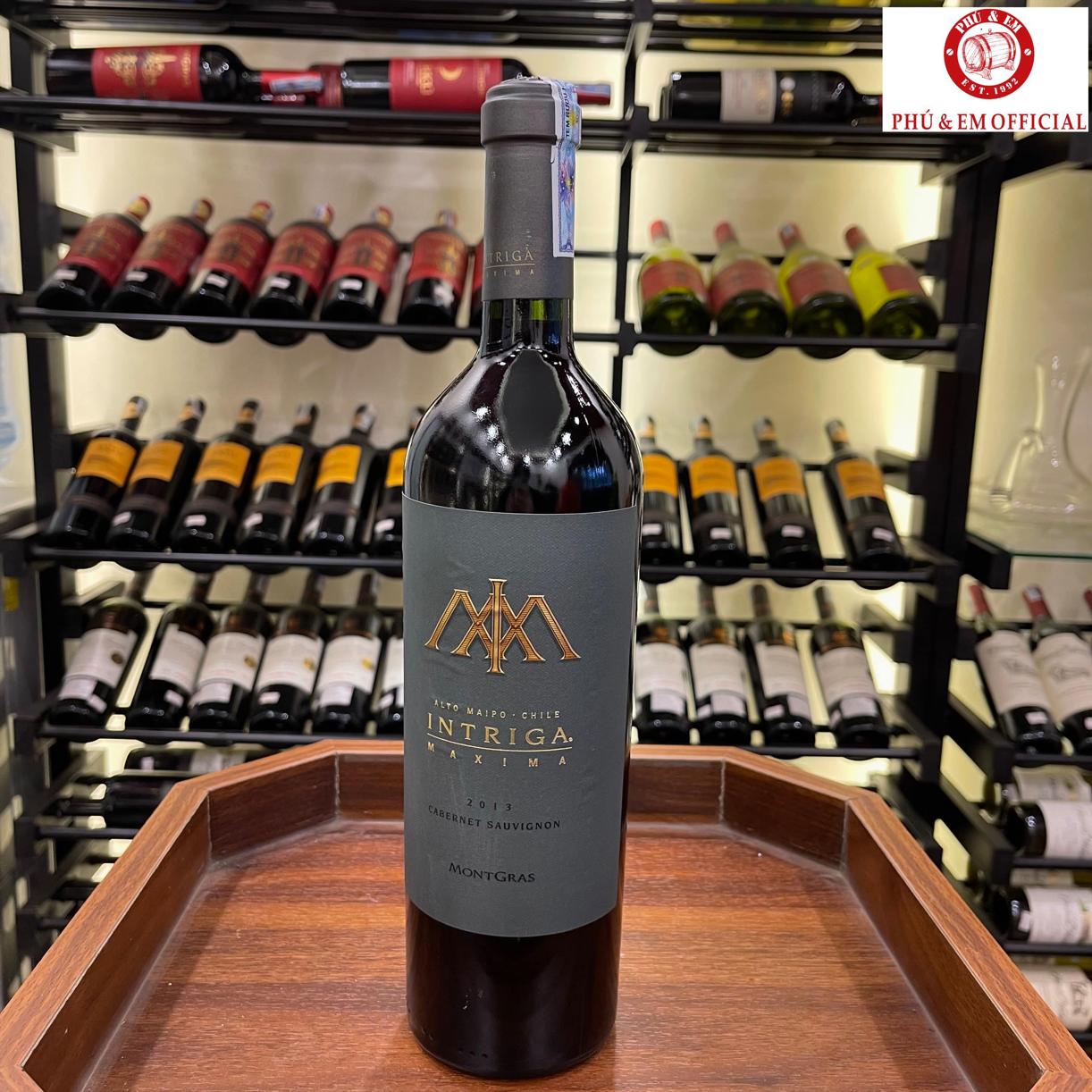 Rượu Vang Đỏ Chile MontGras Intriga Maxima Cabernet Sauvignon – PHU EM ...