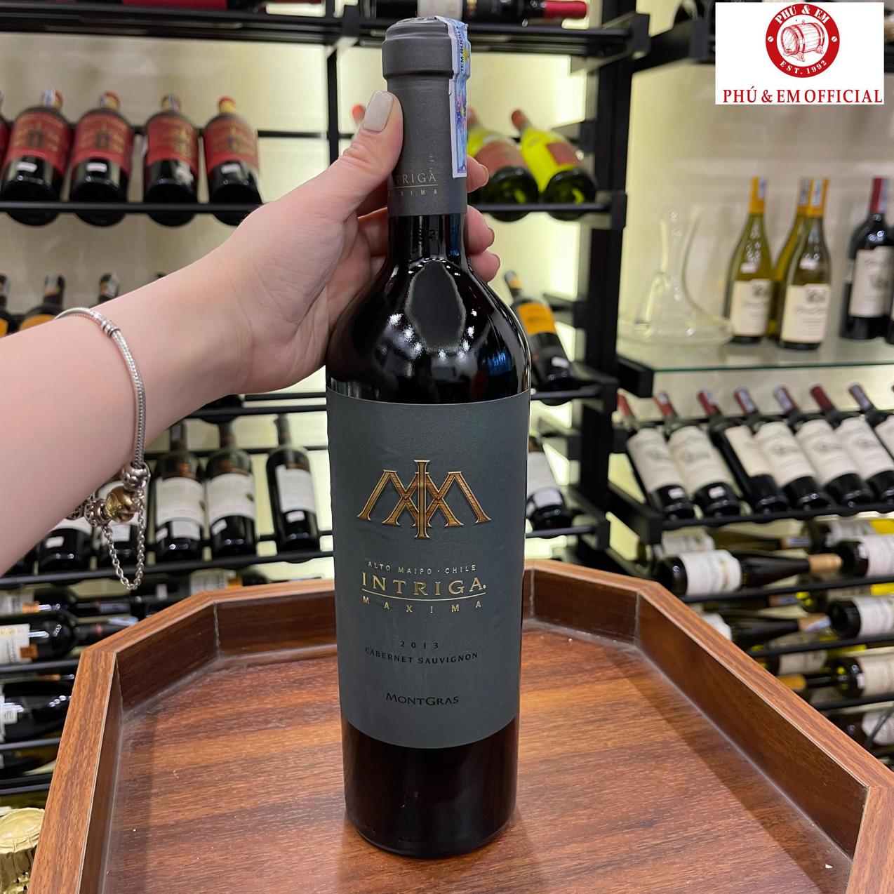 Rượu Vang Đỏ Chile MontGras Intriga Maxima Cabernet Sauvignon – PHU EM ...