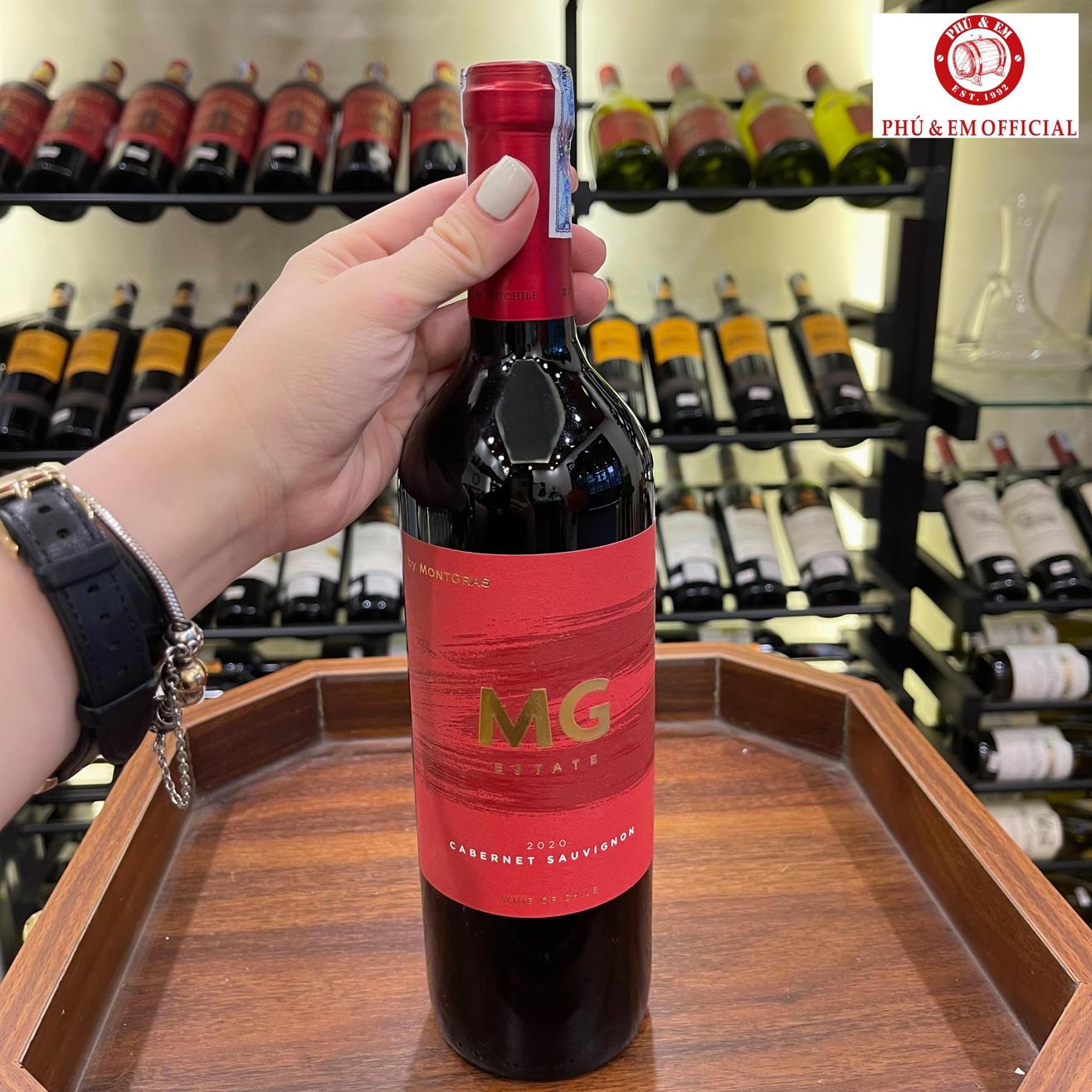 Rượu Vang Đỏ Chile MontGras MG Estate Cabernet Sauvignon – PHU EM FOOD ...