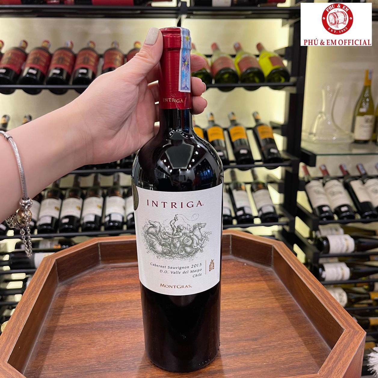 Rượu Vang Đỏ Chile MontGras Intriga Cabernet Sauvignon – PHU EM FOOD & WINE