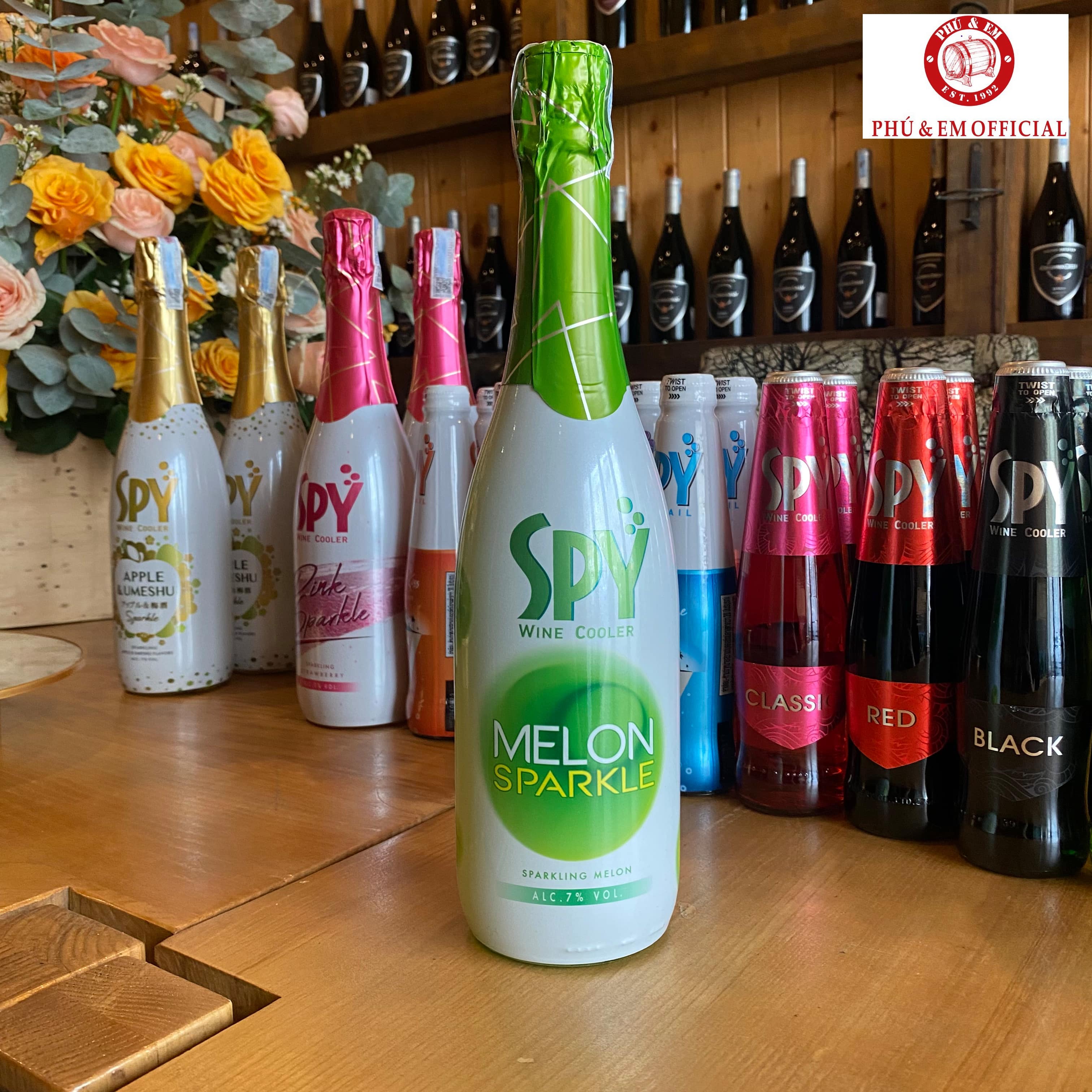 Rượu Trái Cây Thái Lan Spy Melon Sparkle – PHU EM FOOD & WINE